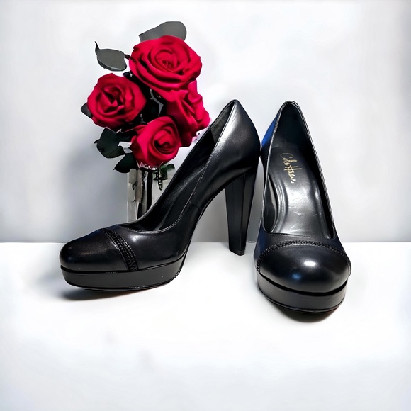 Cole Haan | Shoes | Cole Haan Black Stephanie Nike Air Technology ...